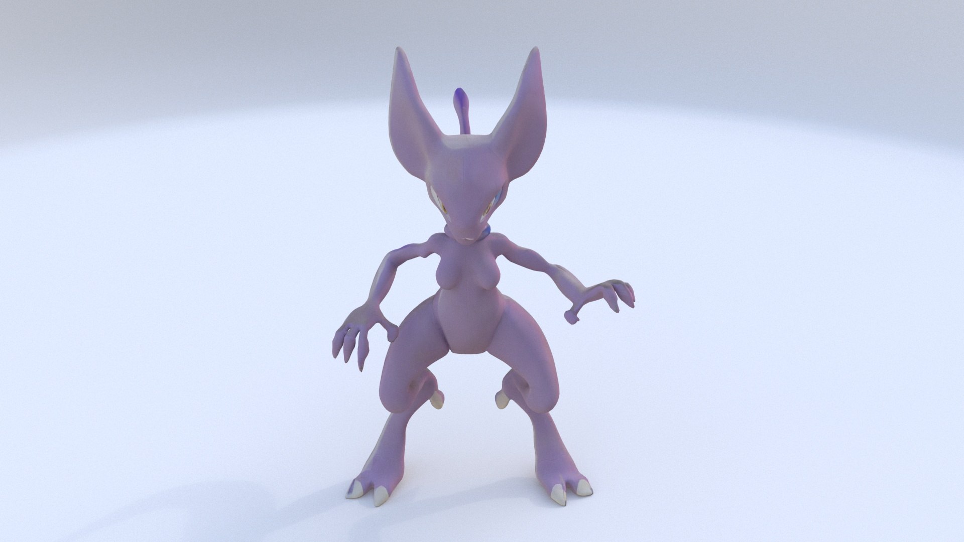 3D Mewtwo - TurboSquid 2333216