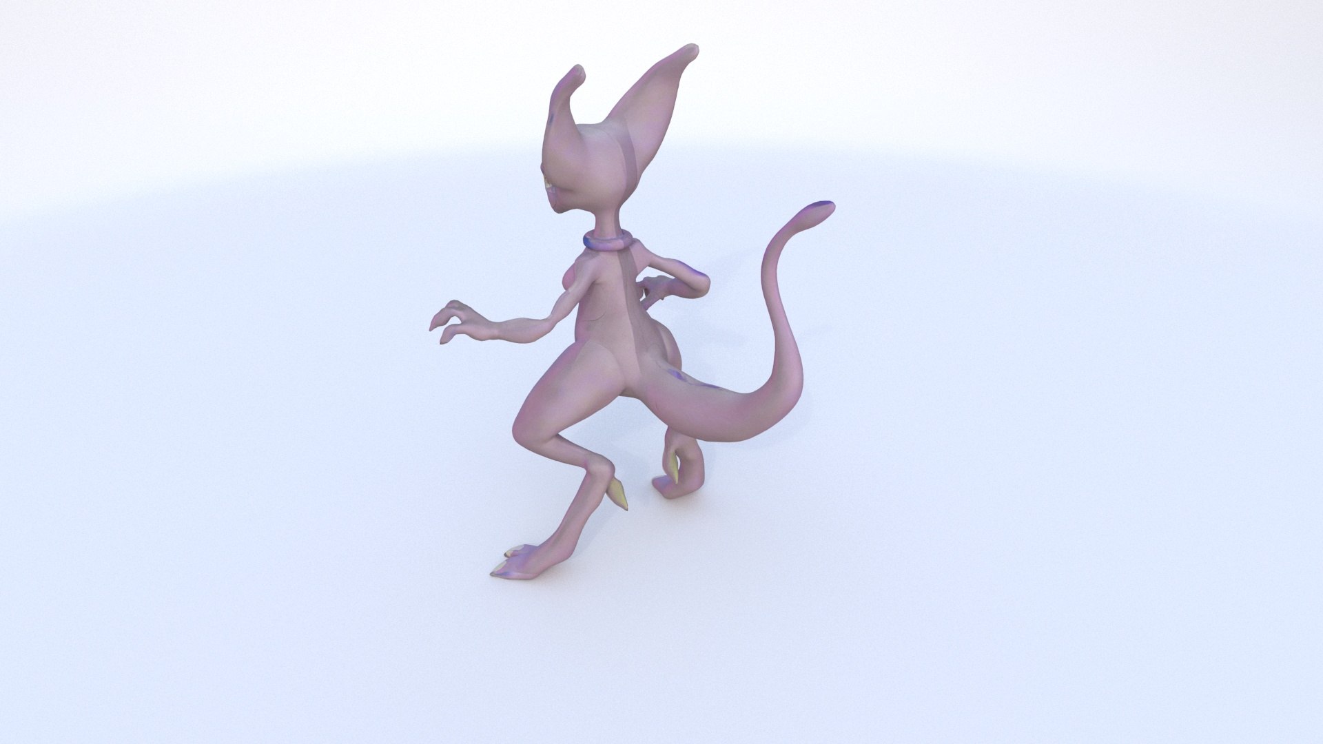 3D Mewtwo - TurboSquid 2333216