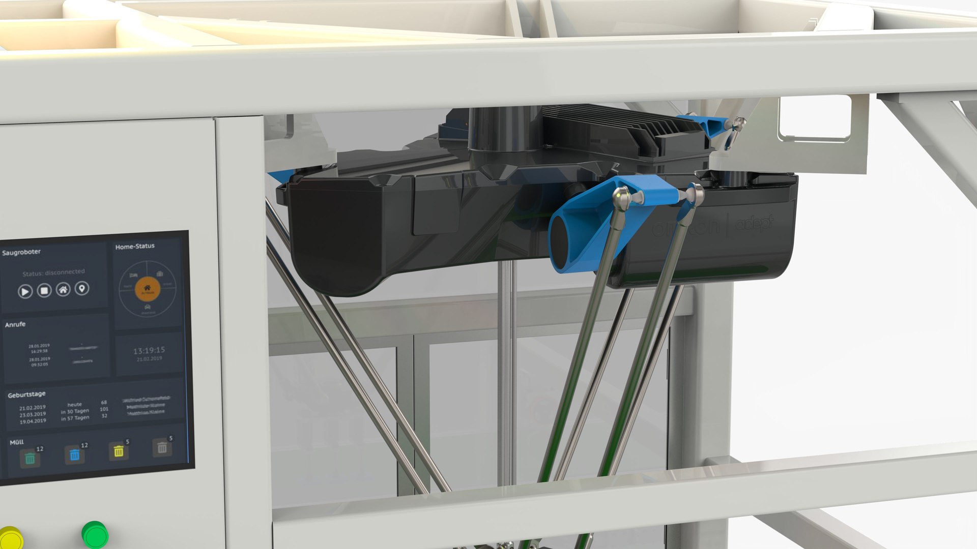 Spider Hand Robot Workstation Model - TurboSquid 2008621