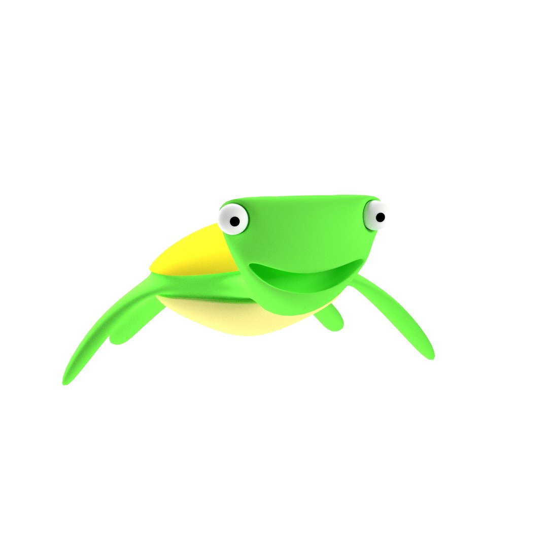 Toon Turtle Animation Model - TurboSquid 1243005