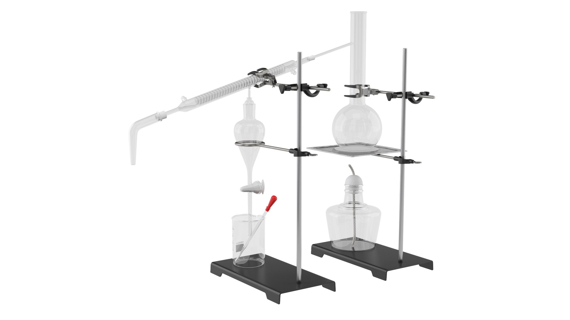 Distillation Kit 3D Model - TurboSquid 1929802