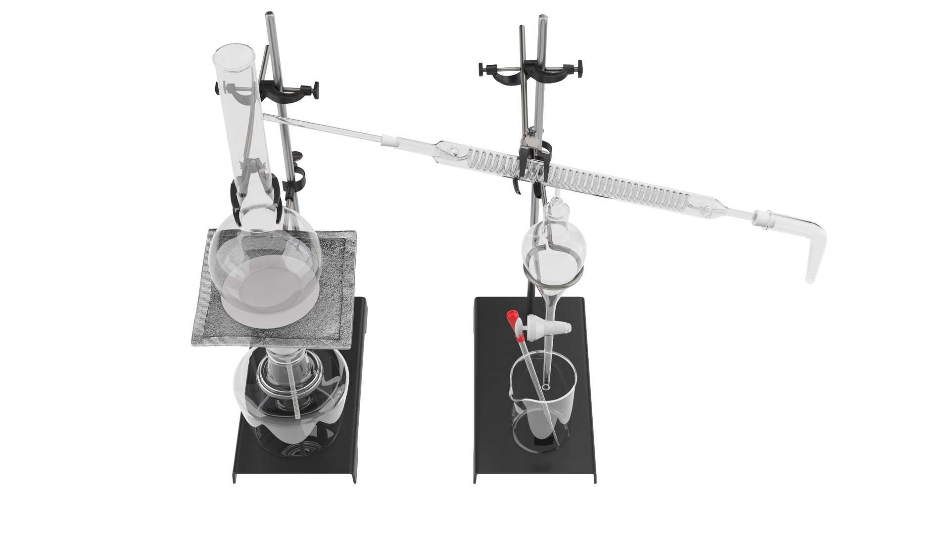 Distillation Kit 3D Model - TurboSquid 1929802