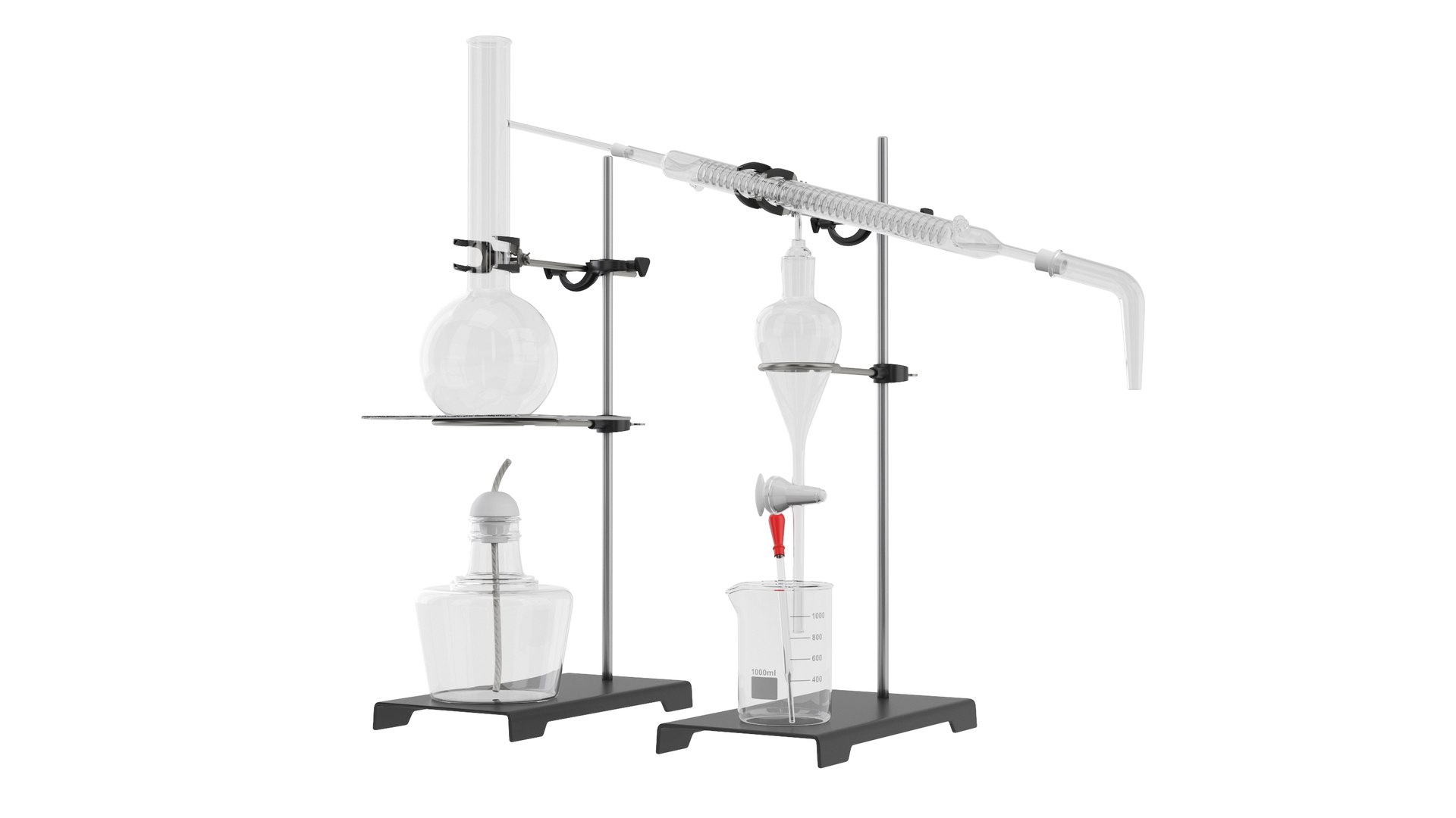 Distillation Kit 3D model - TurboSquid 1929802