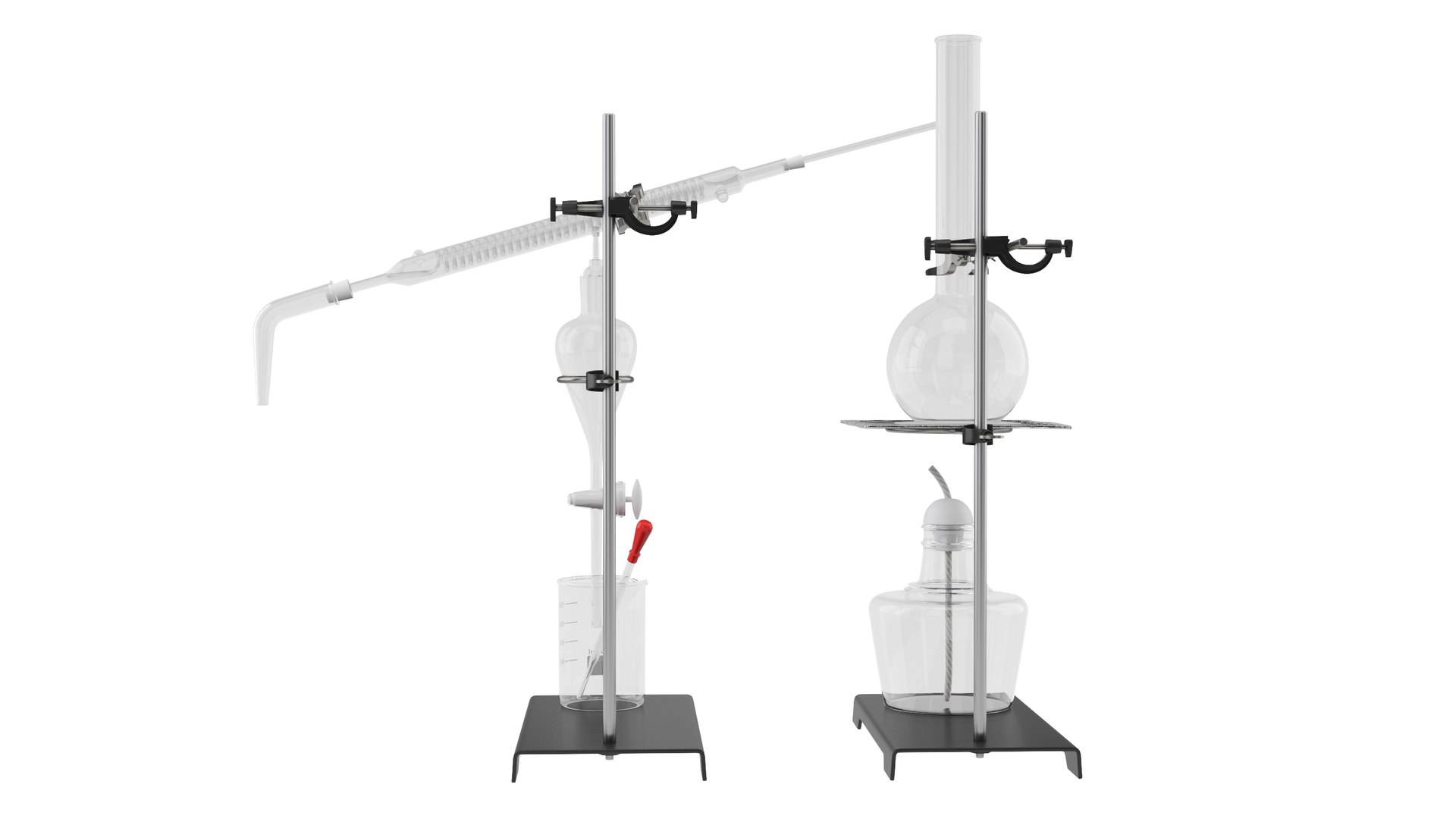 Distillation Kit 3D Model - TurboSquid 1929802