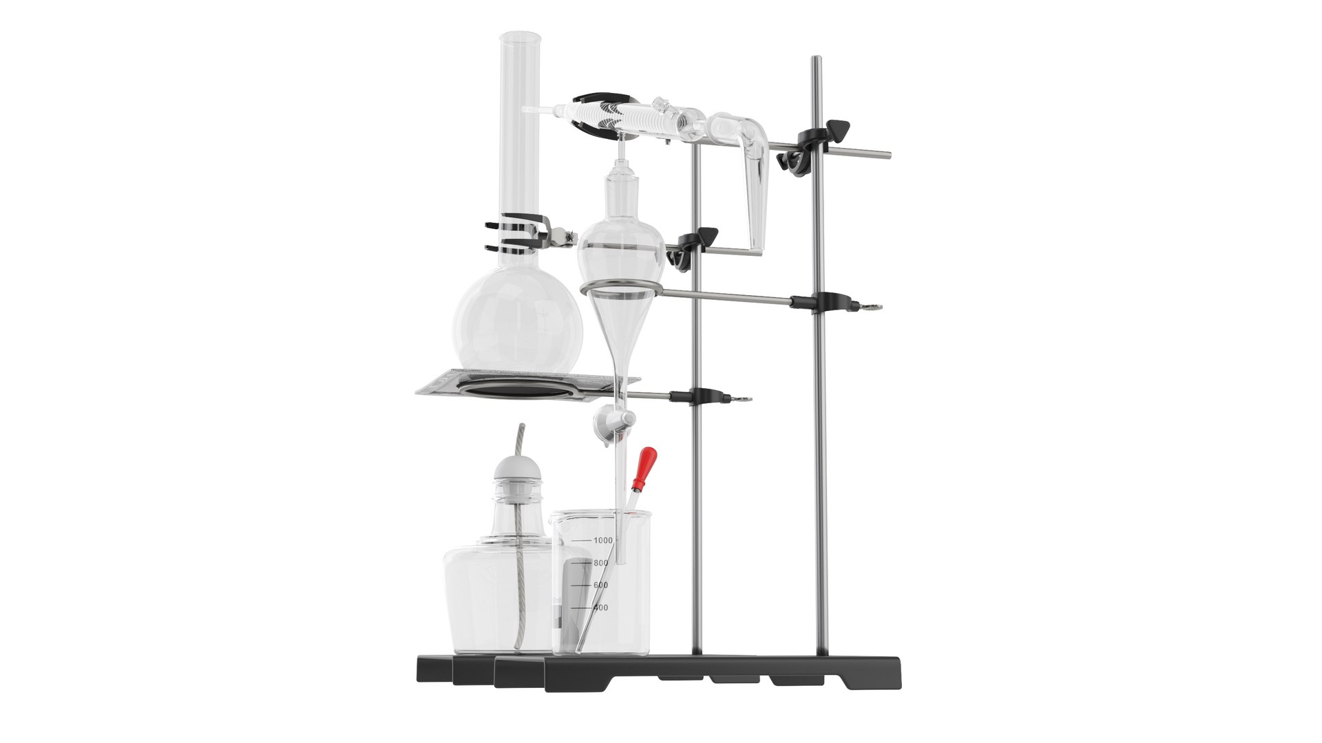 Distillation Kit 3D Model - TurboSquid 1929802