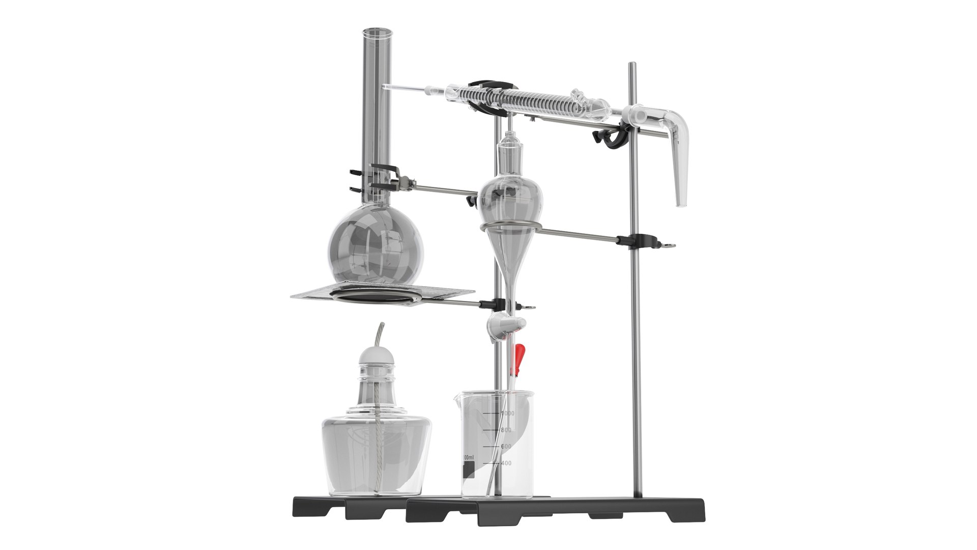 Distillation Kit 3D Model - TurboSquid 1929802