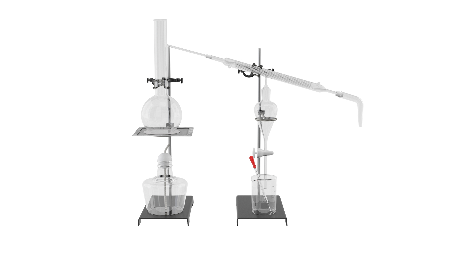 Distillation Kit 3D Model - TurboSquid 1929802