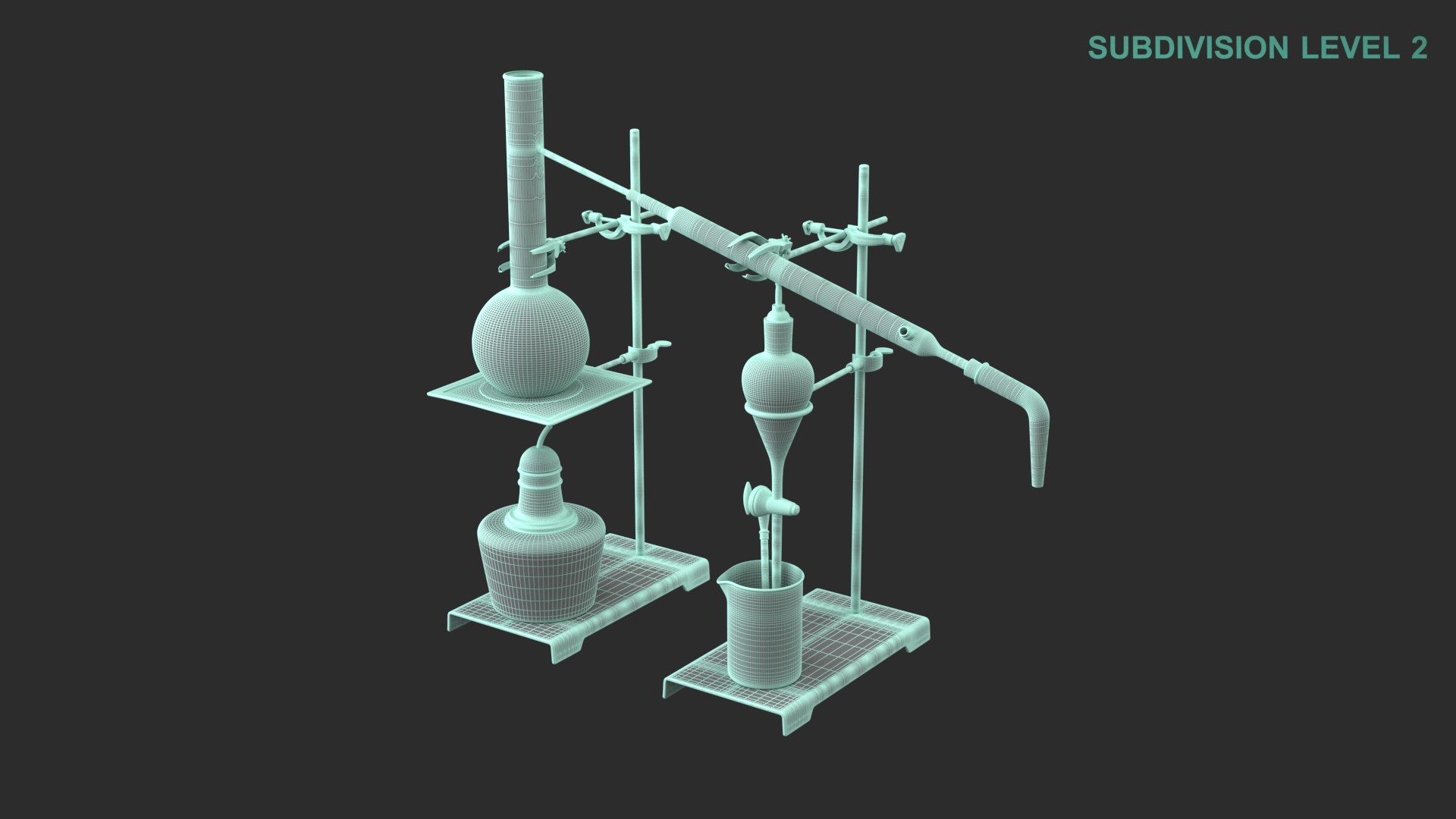 Distillation Kit 3D Model - TurboSquid 1929802