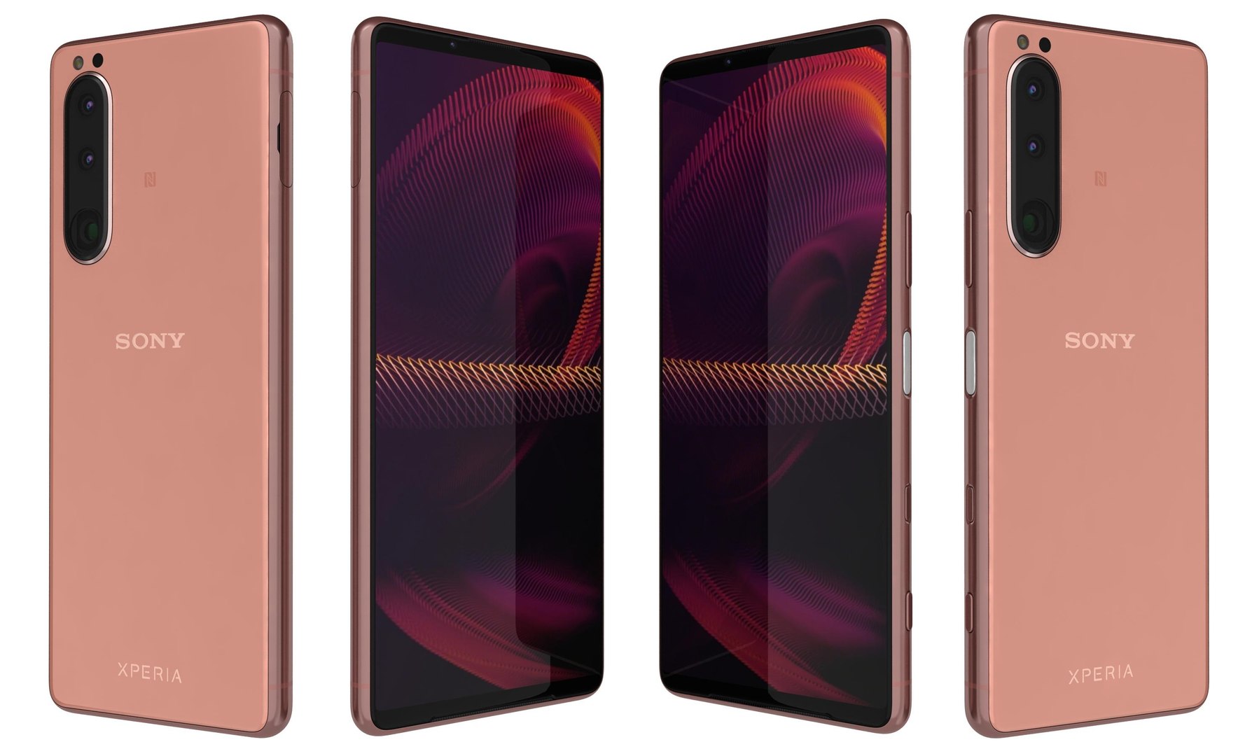 Sony Xperia 5 III Pink 3D Model - TurboSquid 1800403