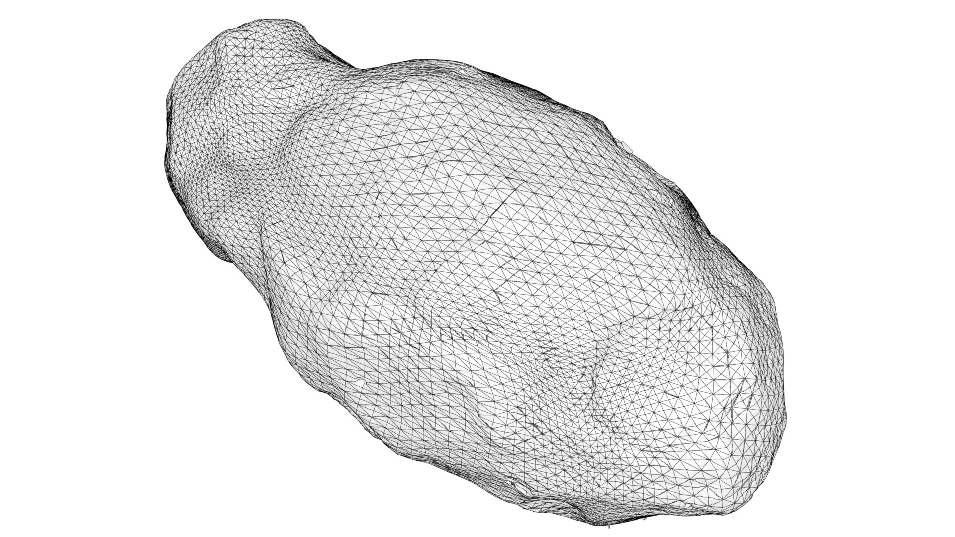19P Borrelly Comet Nucleus 3D - TurboSquid 2310549