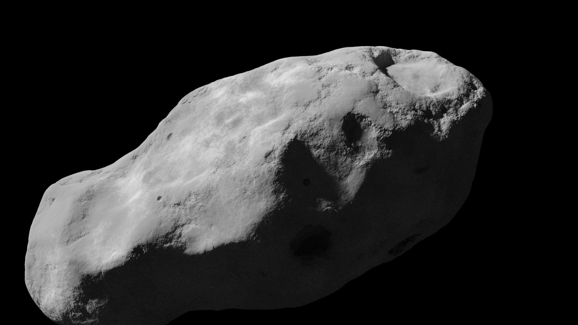 19P Borrelly Comet Nucleus 3D - TurboSquid 2310549