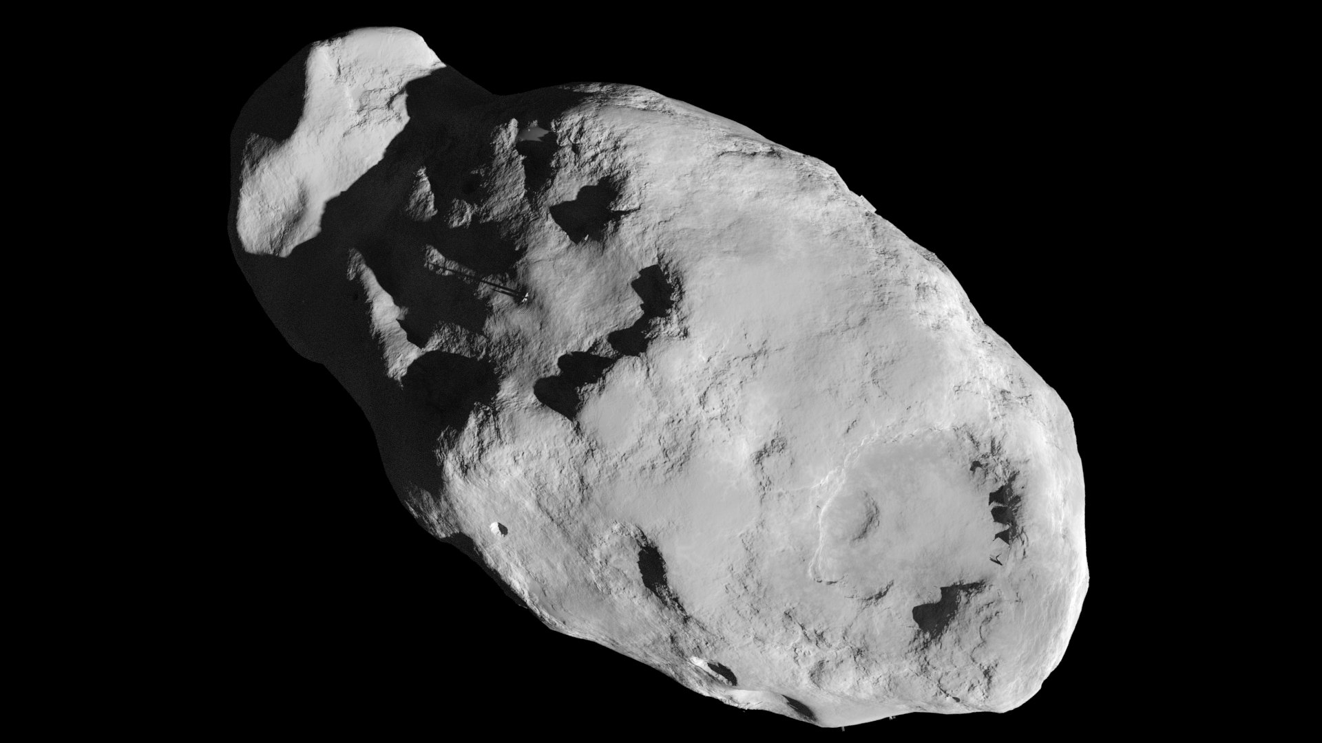 19P Borrelly Comet Nucleus 3D - TurboSquid 2310549