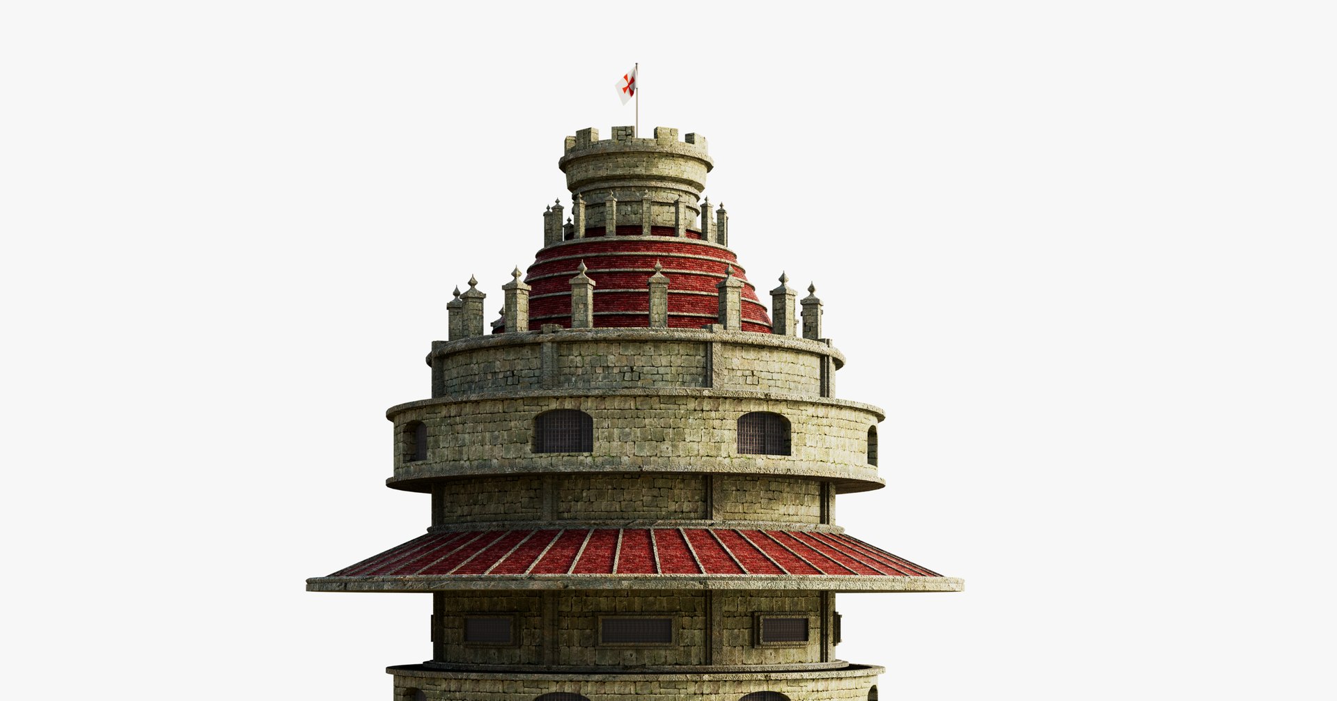 Fantasy Ancient Tower 3D model - TurboSquid 2147332