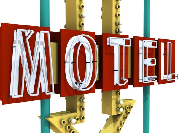 Motel Sign 3D Models for Download | TurboSquid