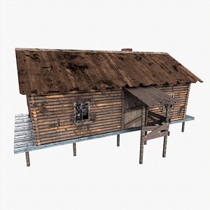Free 3D Cabin Models - Available For Download On TurboSquid