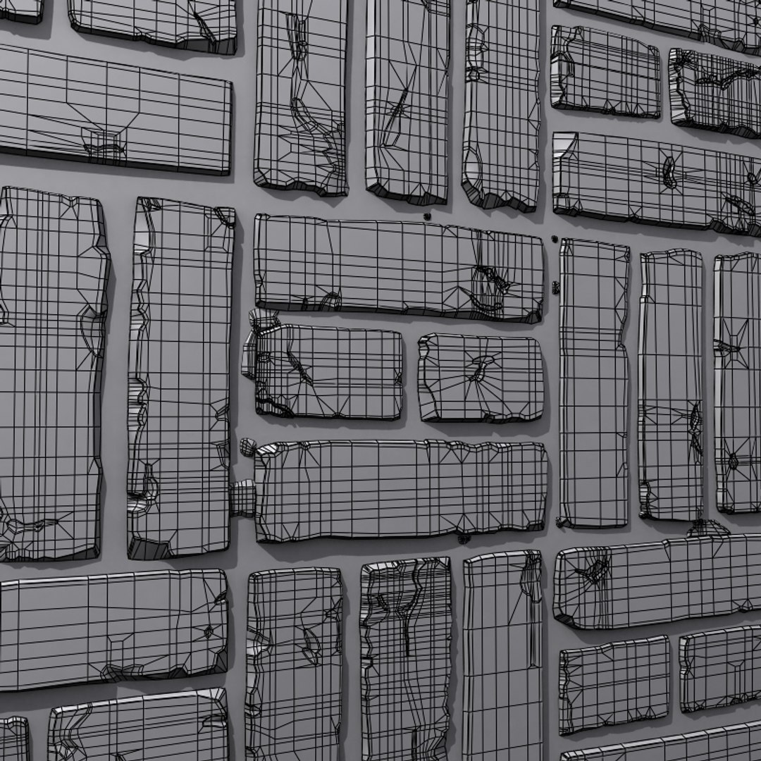 3ds Max Brick Wall 15