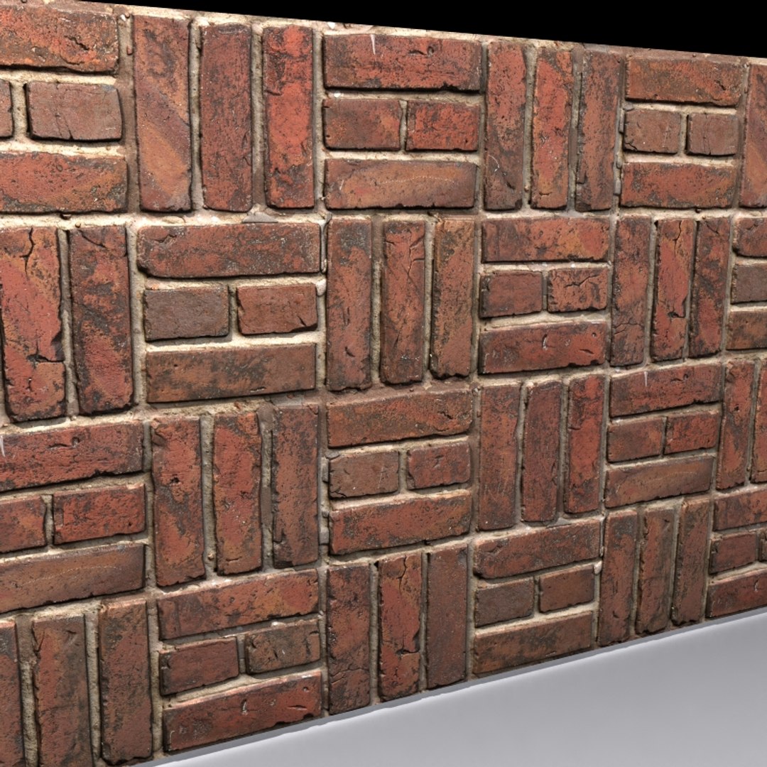 3ds Max Brick Wall 15