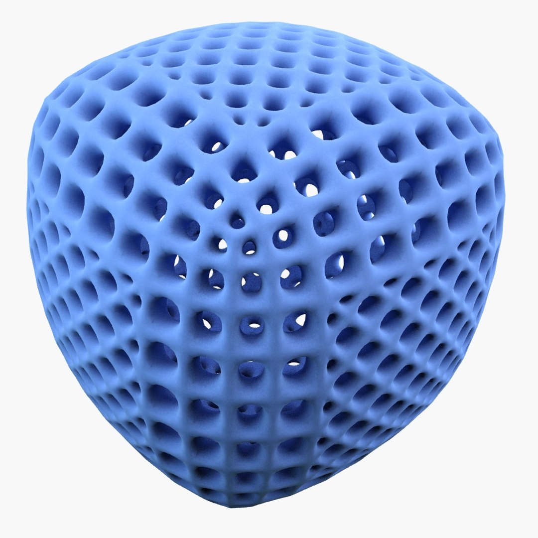 complex shape 3d model