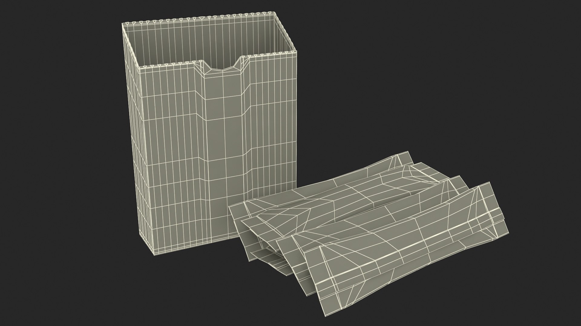 Nescafe Cappuccino Box Opened 3D - TurboSquid 2158718