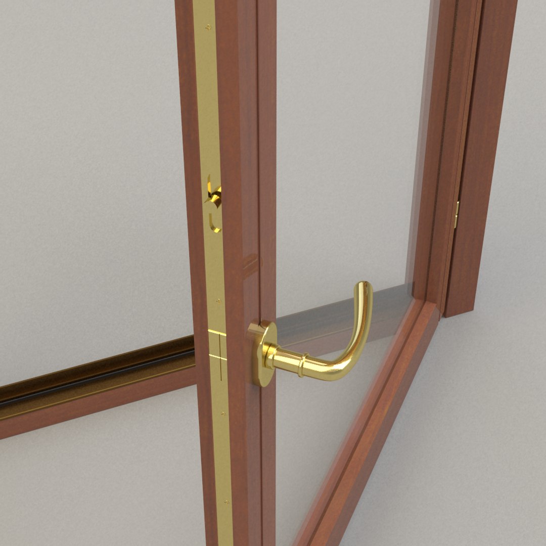 3d Window Rhinoceros Model