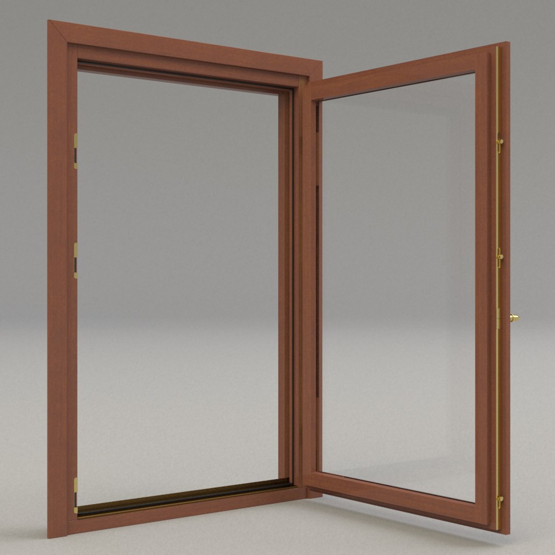 3d Window Rhinoceros Model