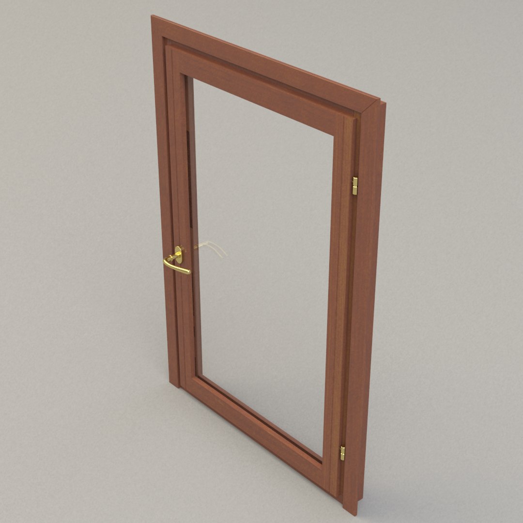 3d Window Rhinoceros Model