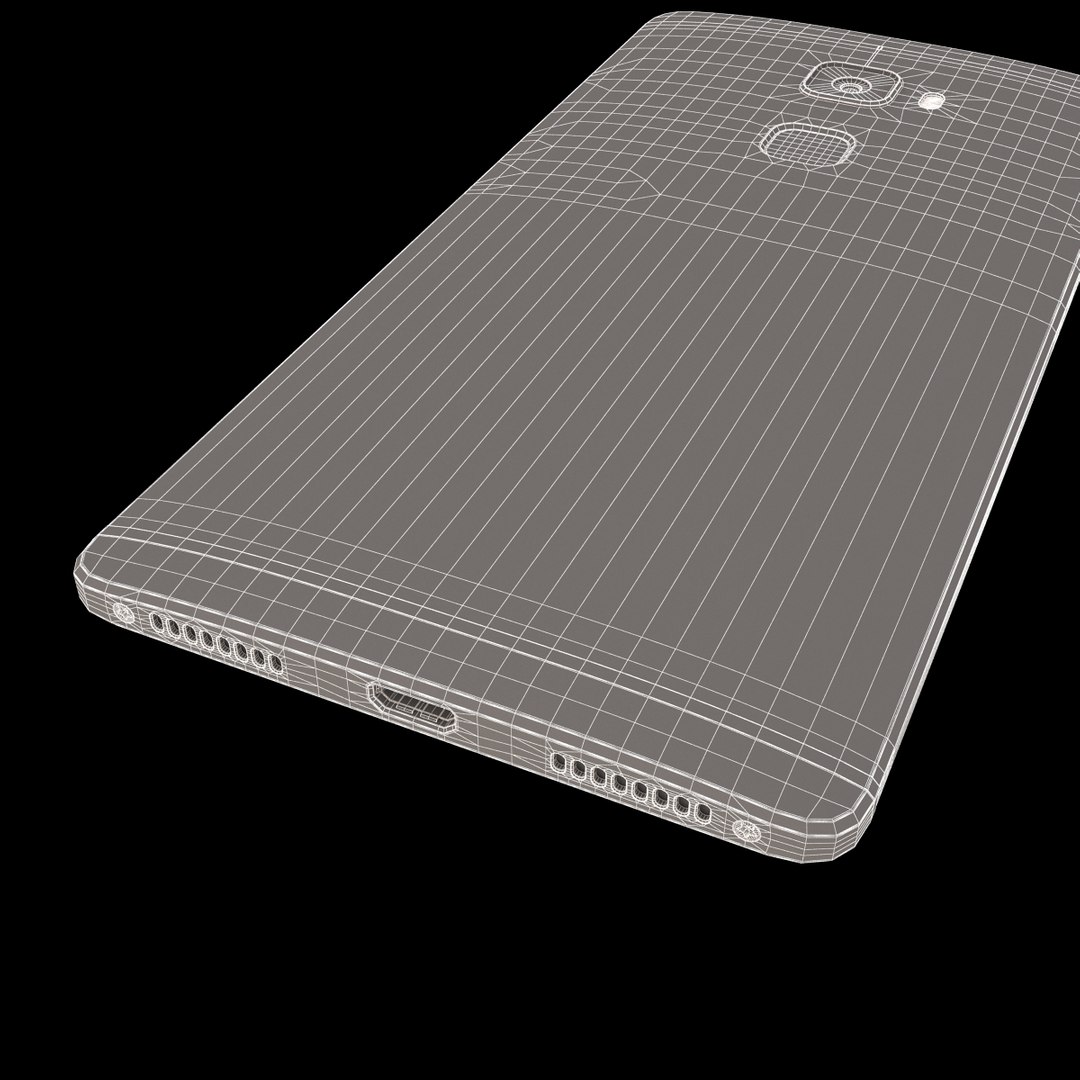 huawei mate s 3d model