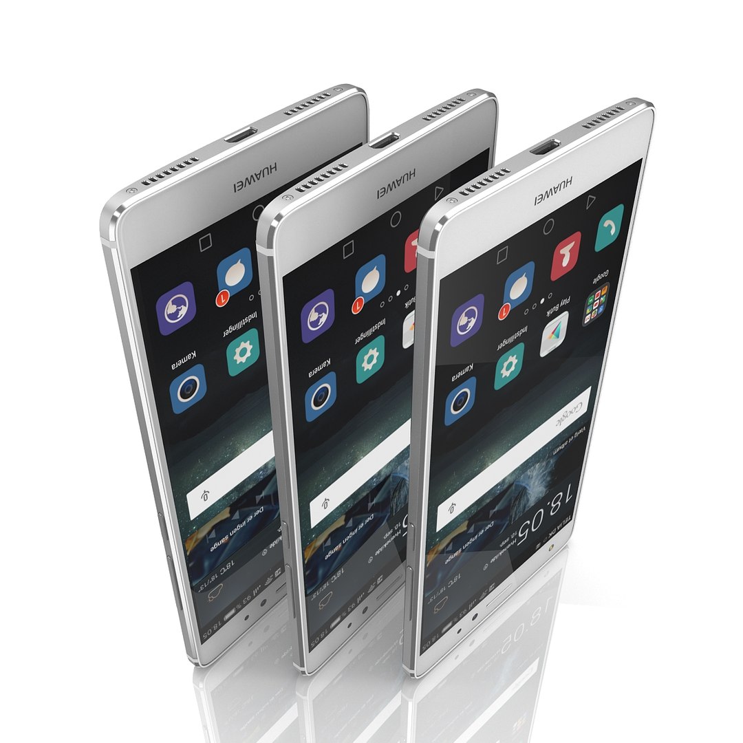 huawei mate s 3d model