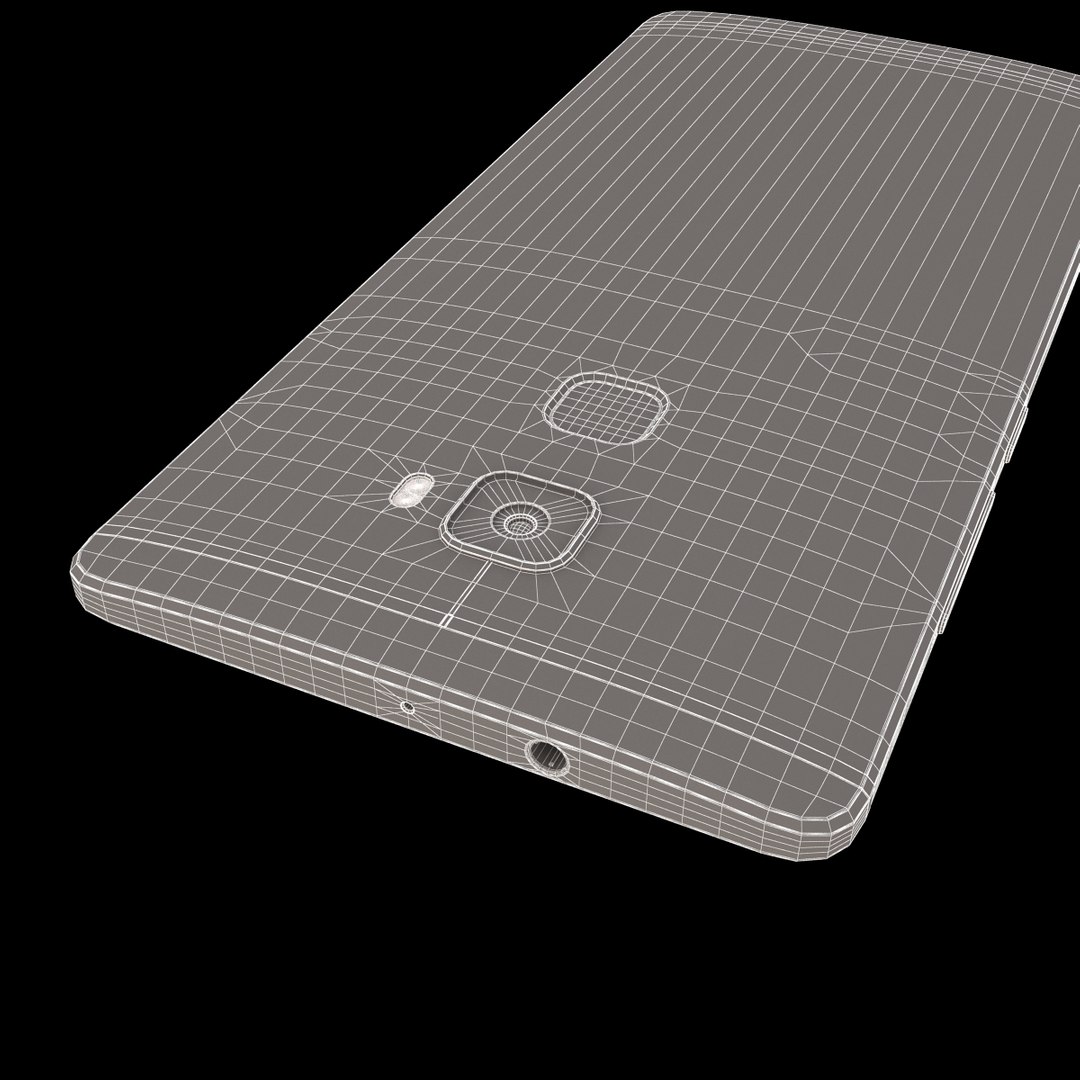 huawei mate s 3d model