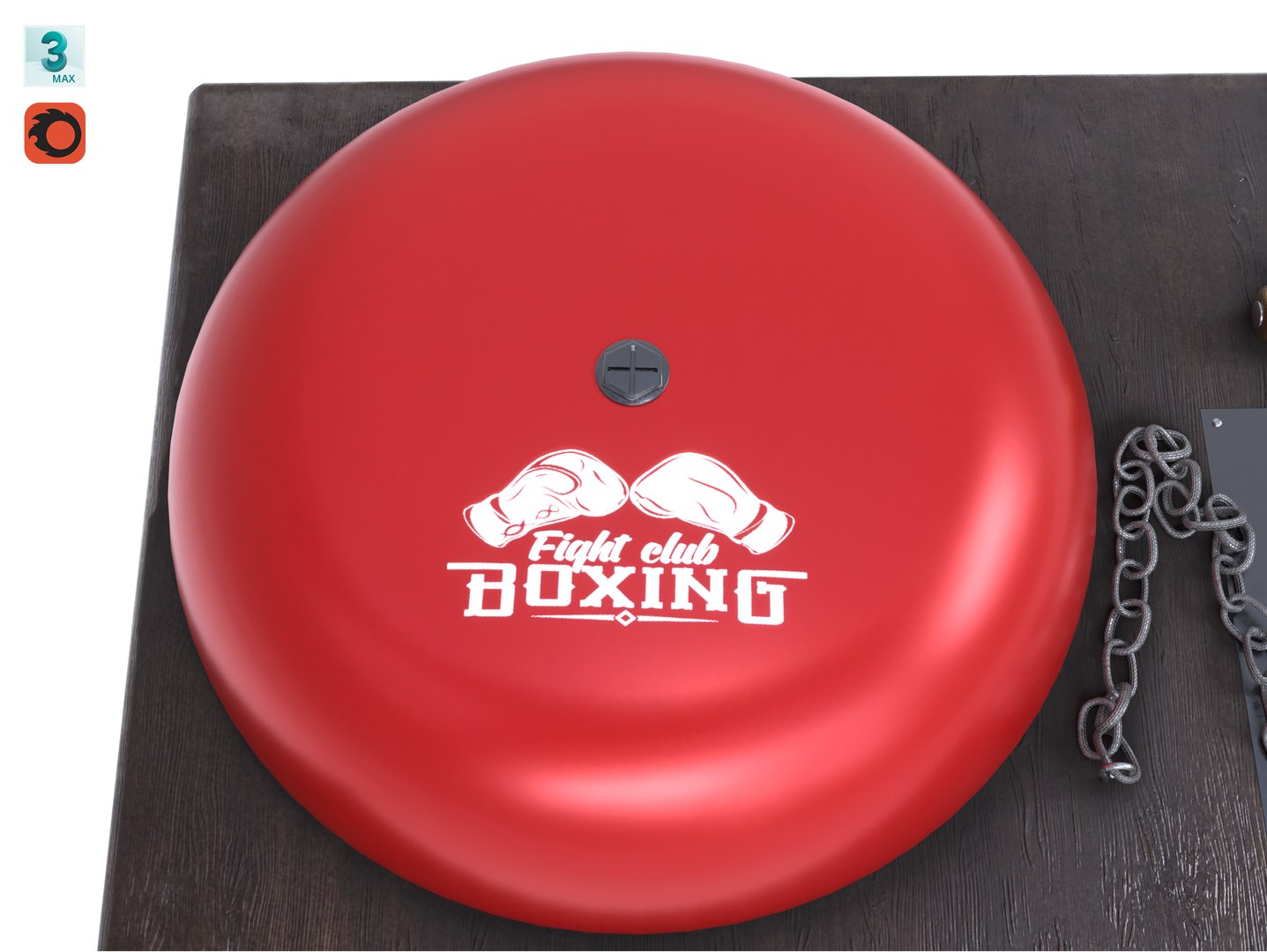 3D Boxing Ring Gong - TurboSquid 2349106