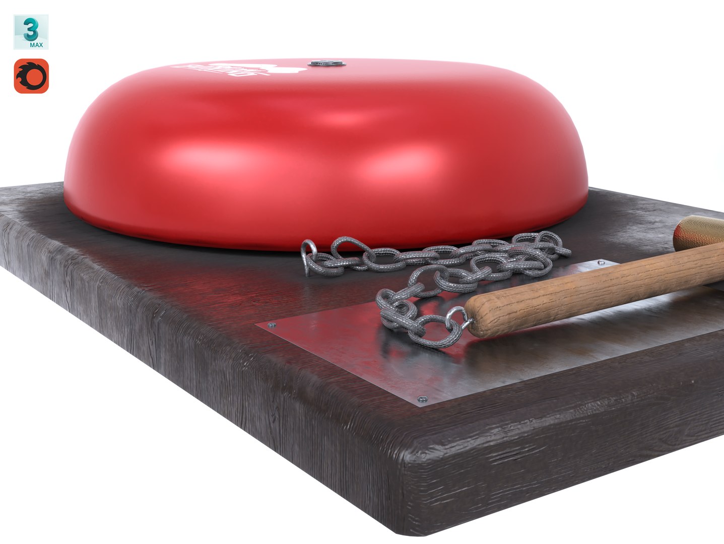 3D Boxing Ring Gong - TurboSquid 2349106