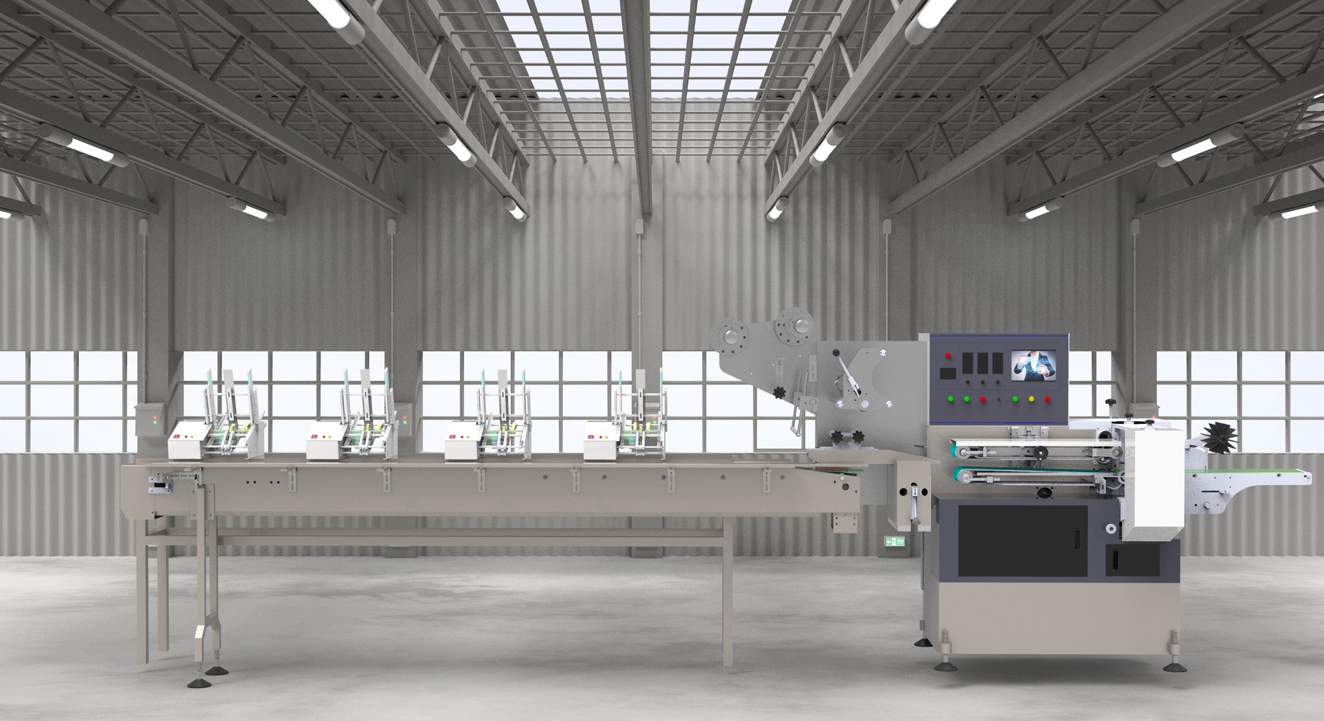 Automatic Card Issuing Packing 3D Model - TurboSquid 1685923