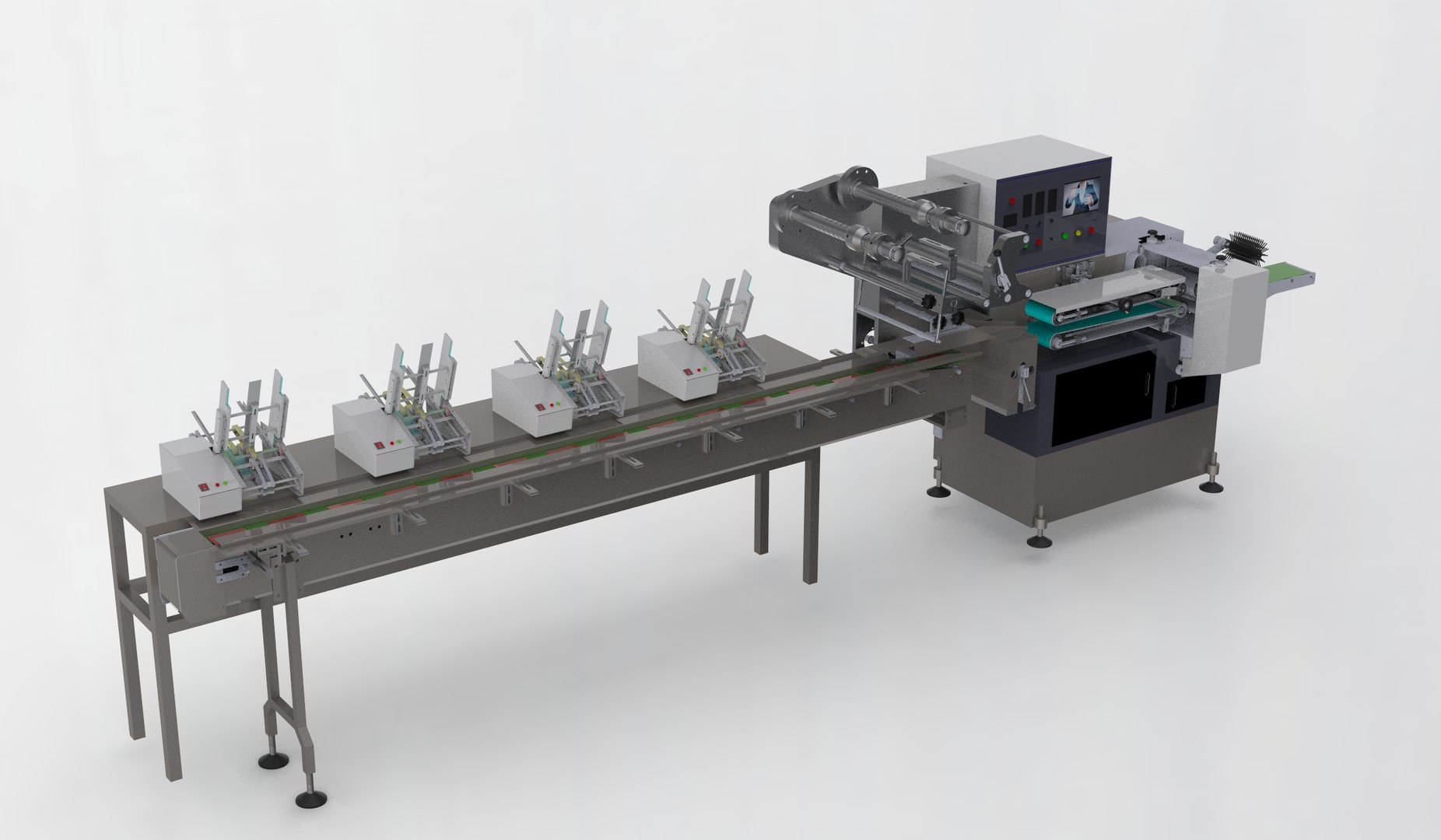 Automatic Card Issuing Packing 3D Model - TurboSquid 1685923