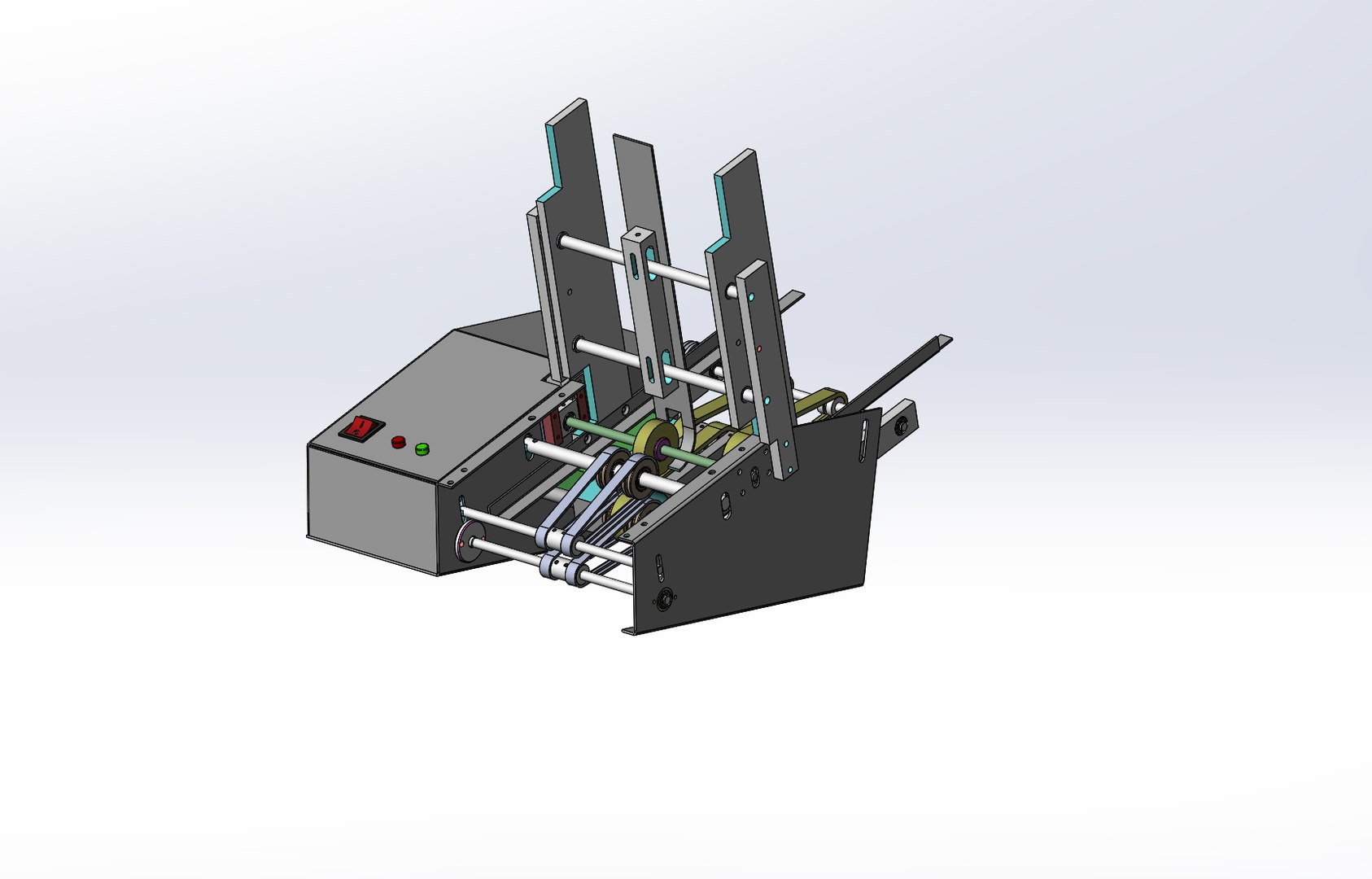 Automatic Card Issuing Packing 3D Model - TurboSquid 1685923