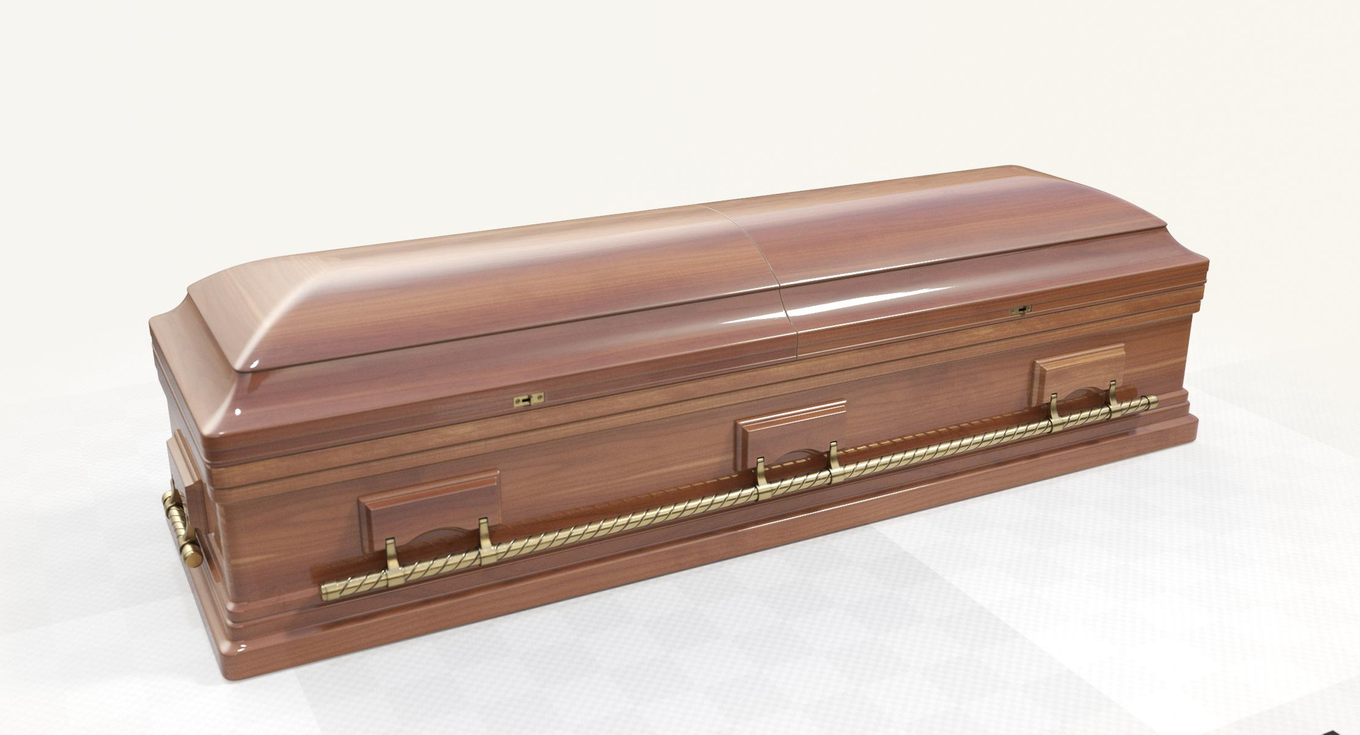 3D casket coffin - TurboSquid 1420441