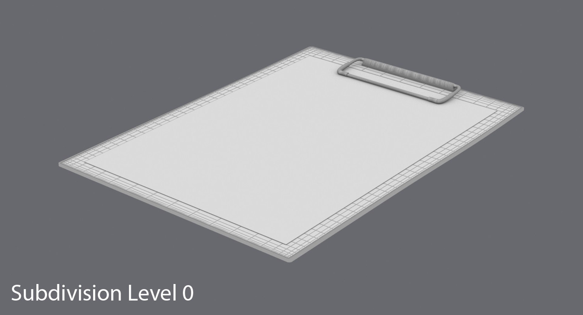 Clipboard 3d Model