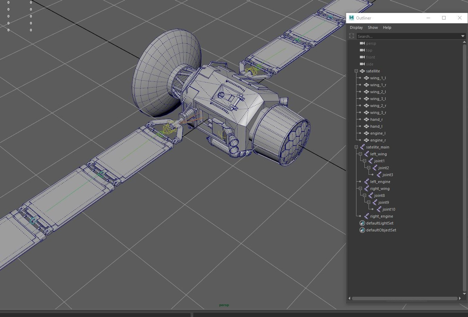 3D satellite engines pbr model - TurboSquid 1653607