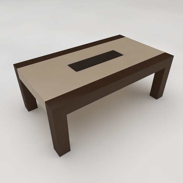 3d model of coffee table