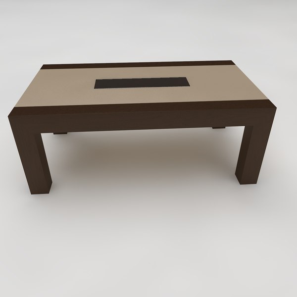3d model of coffee table