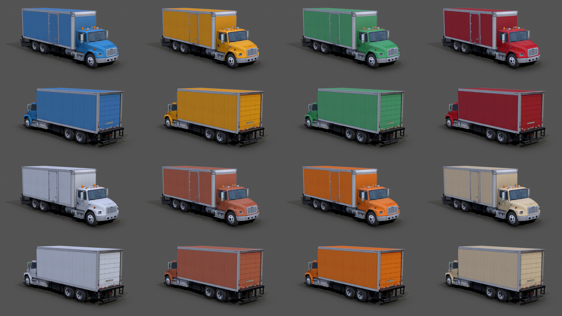modelo 3d Freightliner FL70 1998 3ax Box truck s03 - TurboSquid 1936886