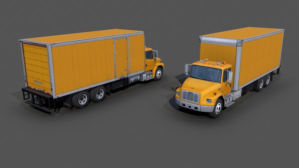 modelo 3d Freightliner FL70 1998 3ax Box truck s03 - TurboSquid 1936886