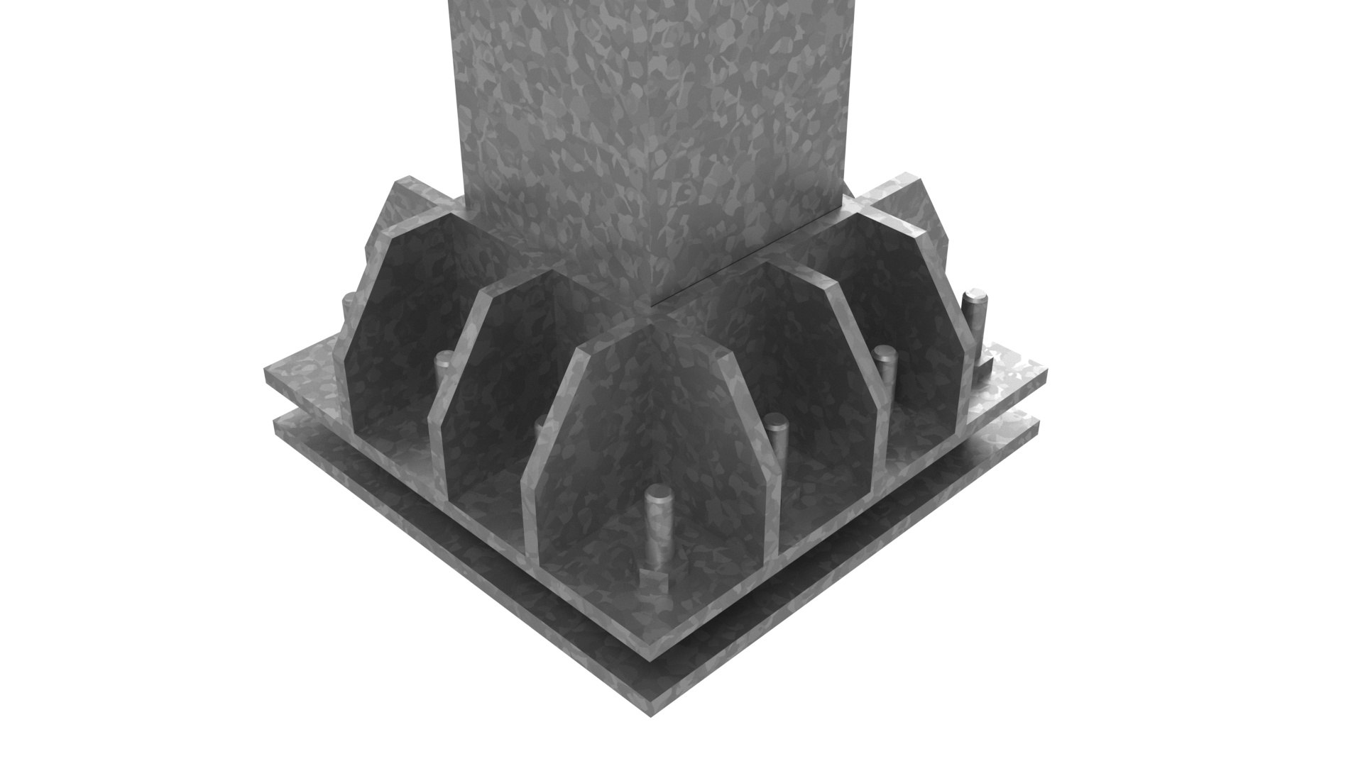 Modular Steel Structure 3D - TurboSquid 1896192