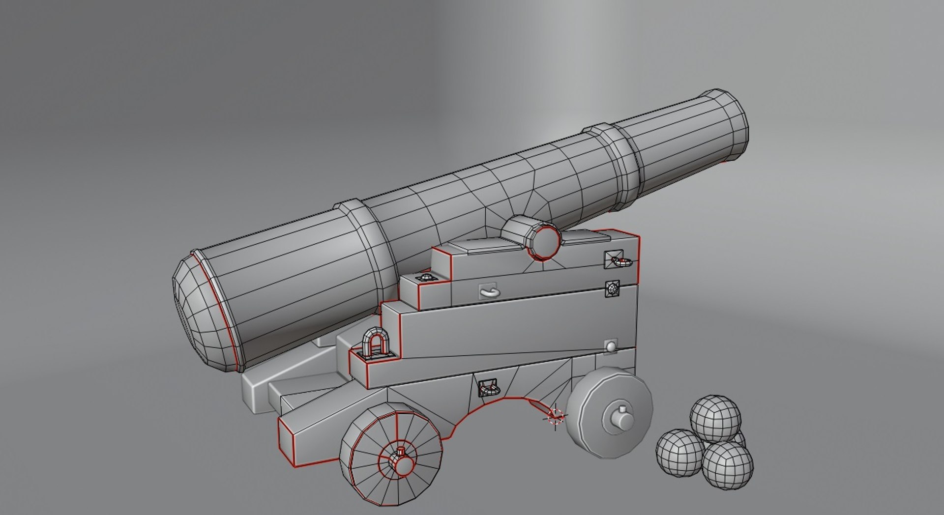 Old Medieval Cannon Mortar Model - TurboSquid 1439599