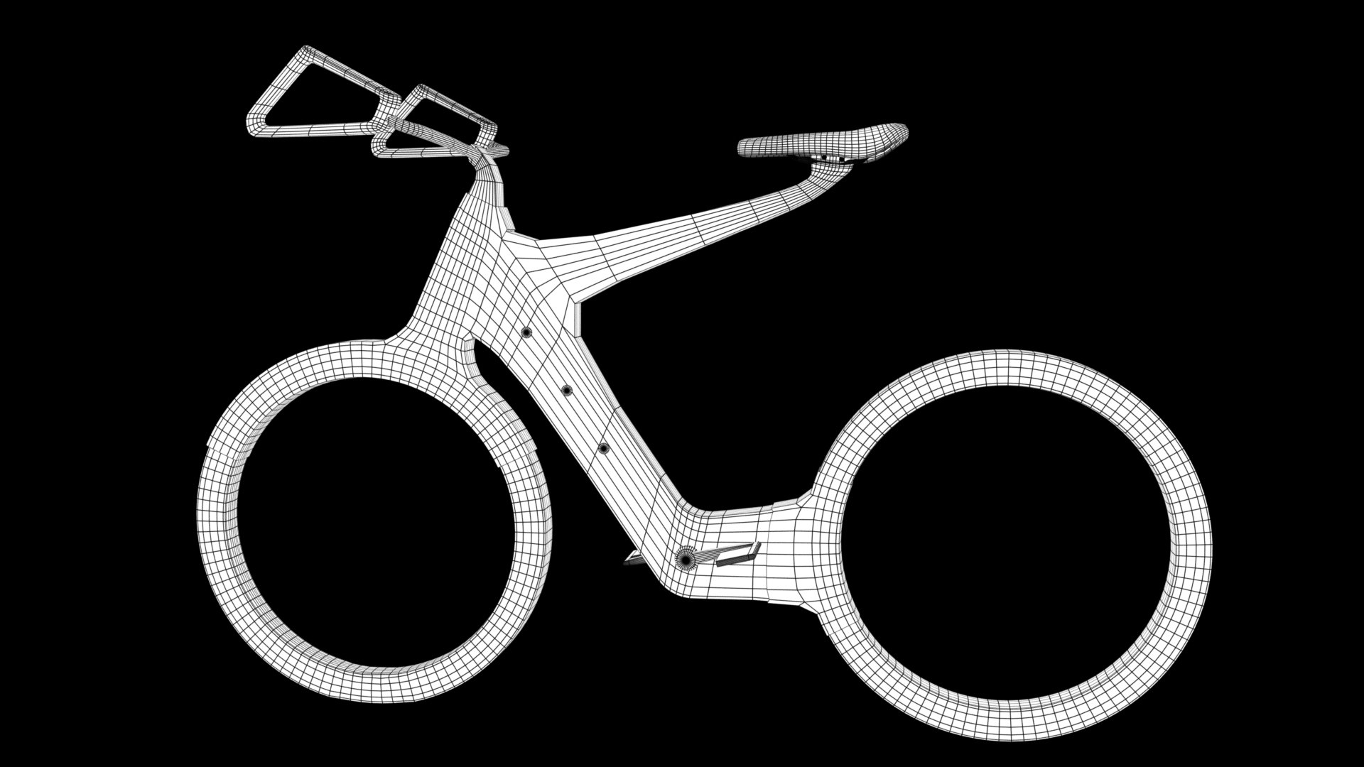 Futuristic Sci-Fi Bicycle PBR Model - TurboSquid 2323792