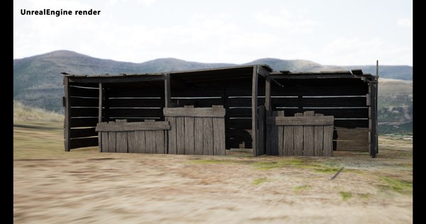 modelo 3d Old Paddock - TurboSquid 1999675