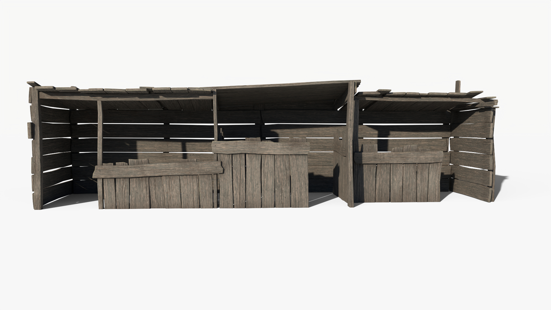 3D Old Paddock - TurboSquid 1999675