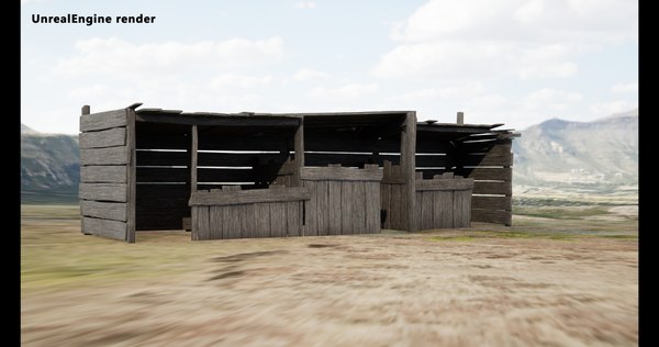 modelo 3d Old Paddock - TurboSquid 1999675