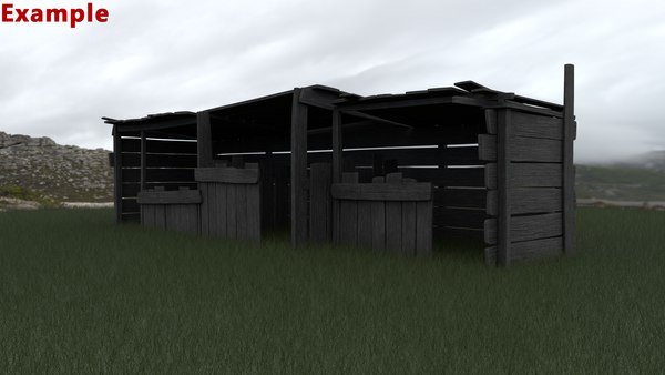 modelo 3d Old Paddock - TurboSquid 1999675