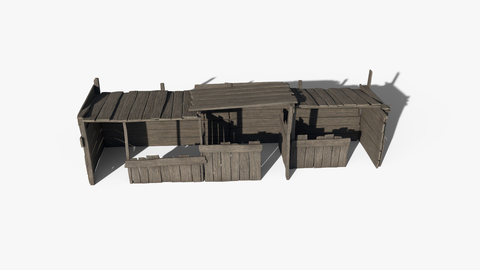 3D Old Paddock - TurboSquid 1999675