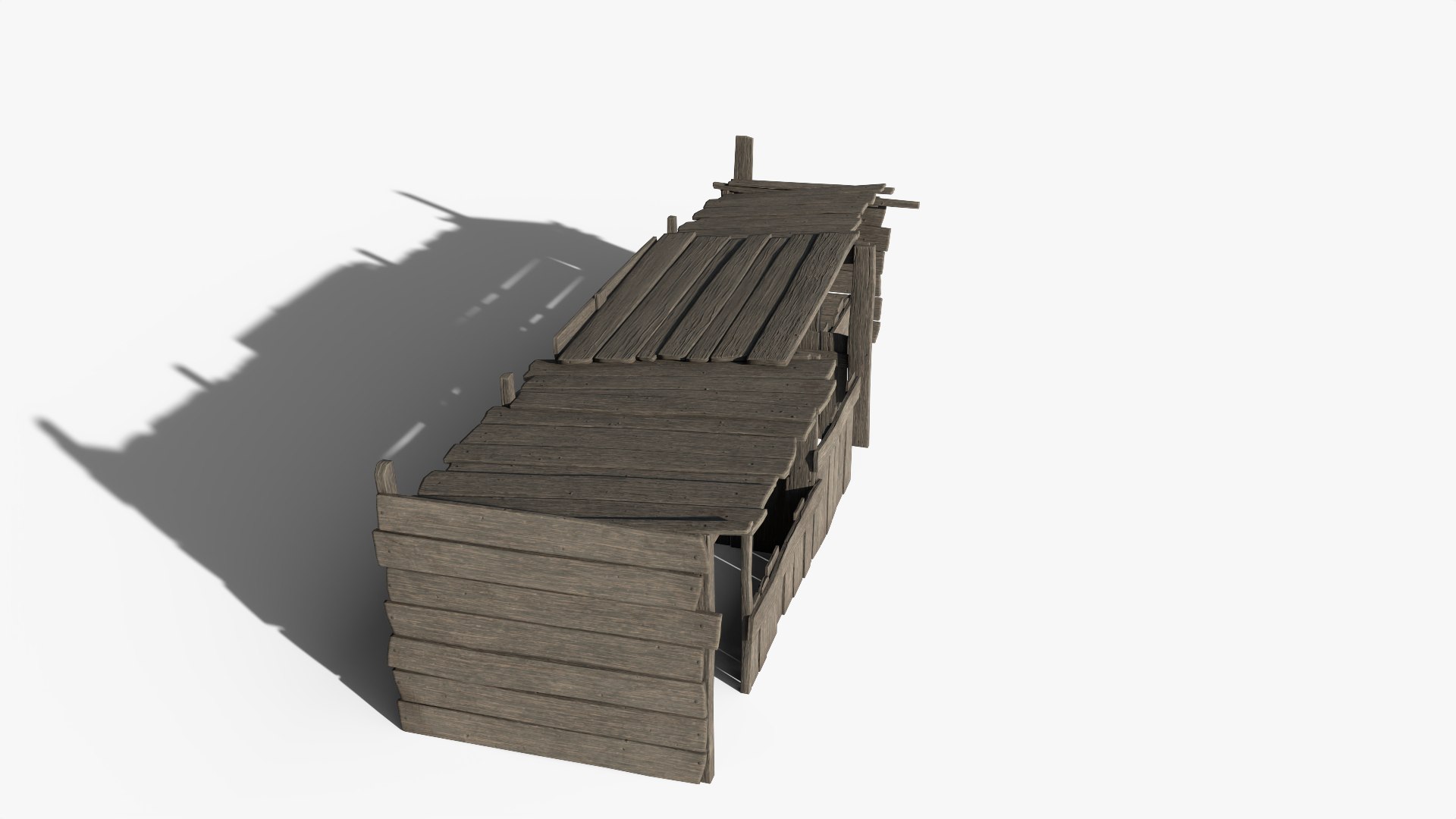 3D Old Paddock - TurboSquid 1999675